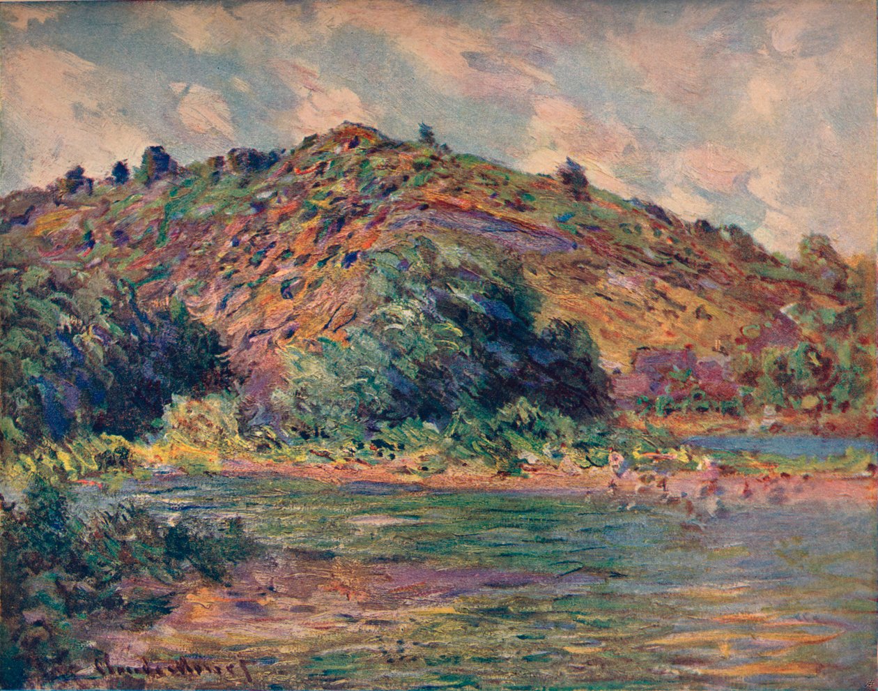 Ufer der Seine, ca. 1860-1923, 1903 von Claude Monet