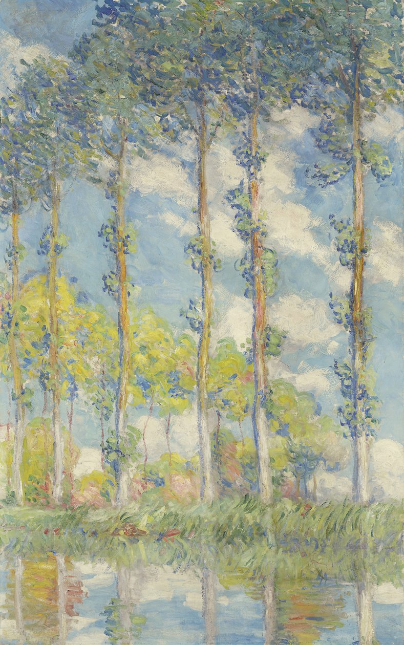 Die Pappeln, 1891 von Claude Monet: Kunstdruck kaufen