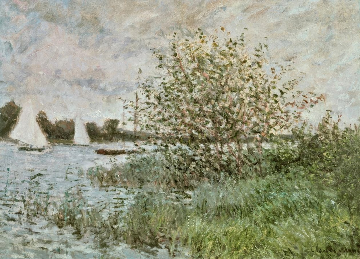 Die Ufer der Seine bei Argenteuil von Claude Monet