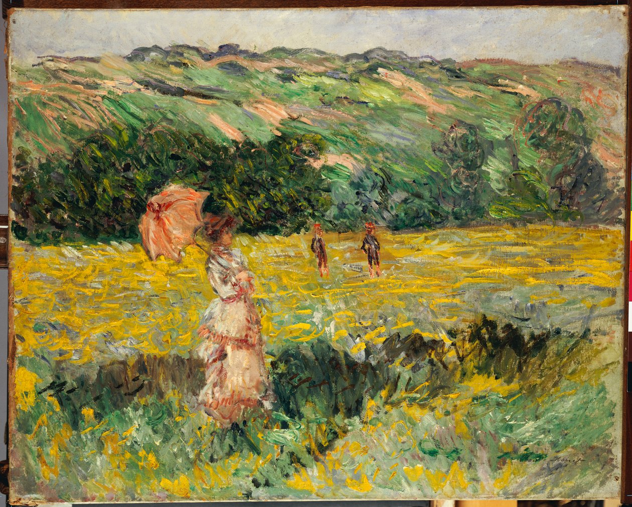 Limetz-Wiese, 1887 von Claude Monet: hochwertiger Kunstdruck