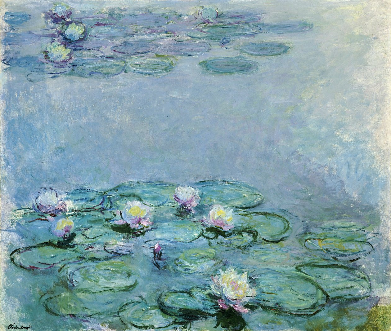 Seerosen von Claude Monet: Hochwertigste Kunstreproduktion