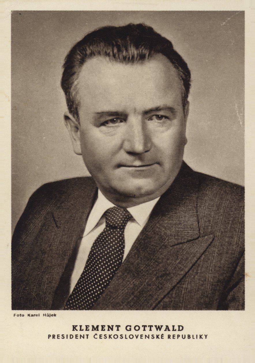 Klement Gottwald von Czech Photographer: Kunstdruck kaufen