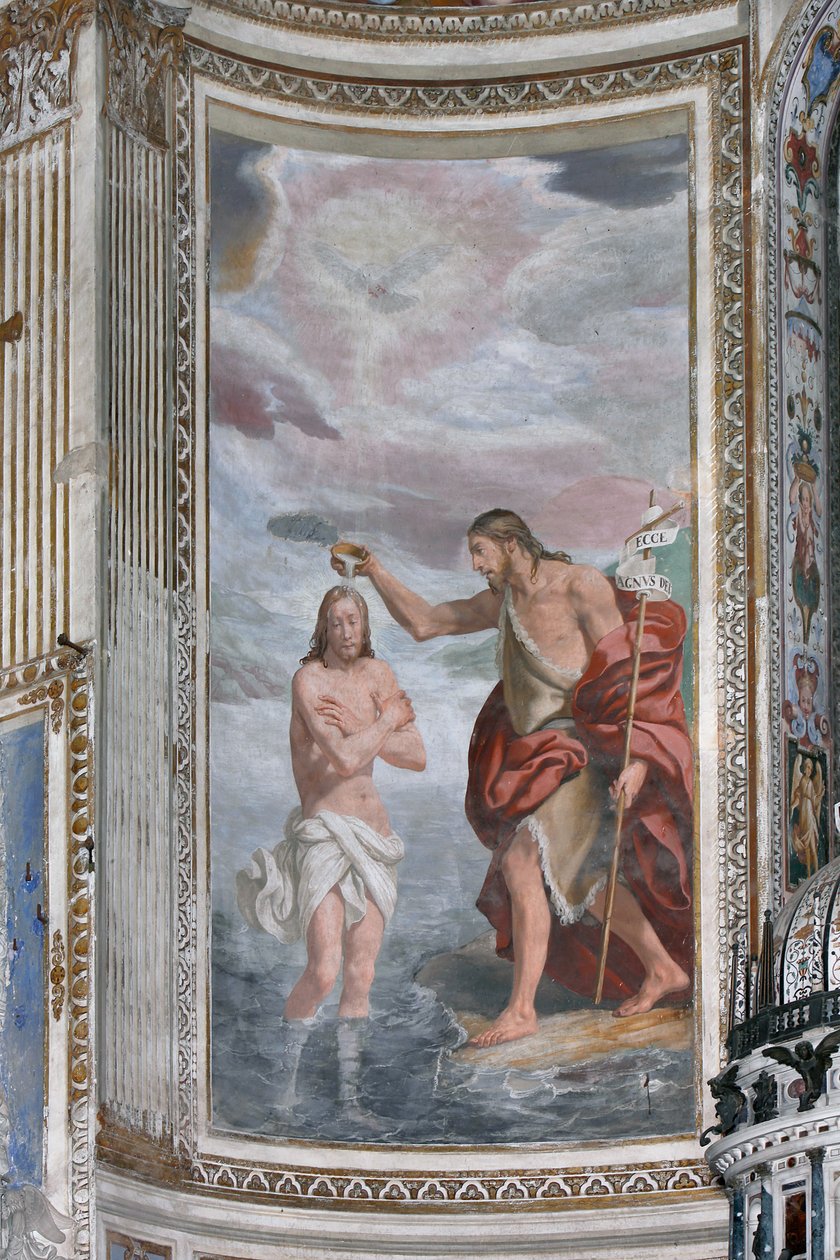 Taufe Jesu durch den Heiligen Johannes von Daniele Crespi