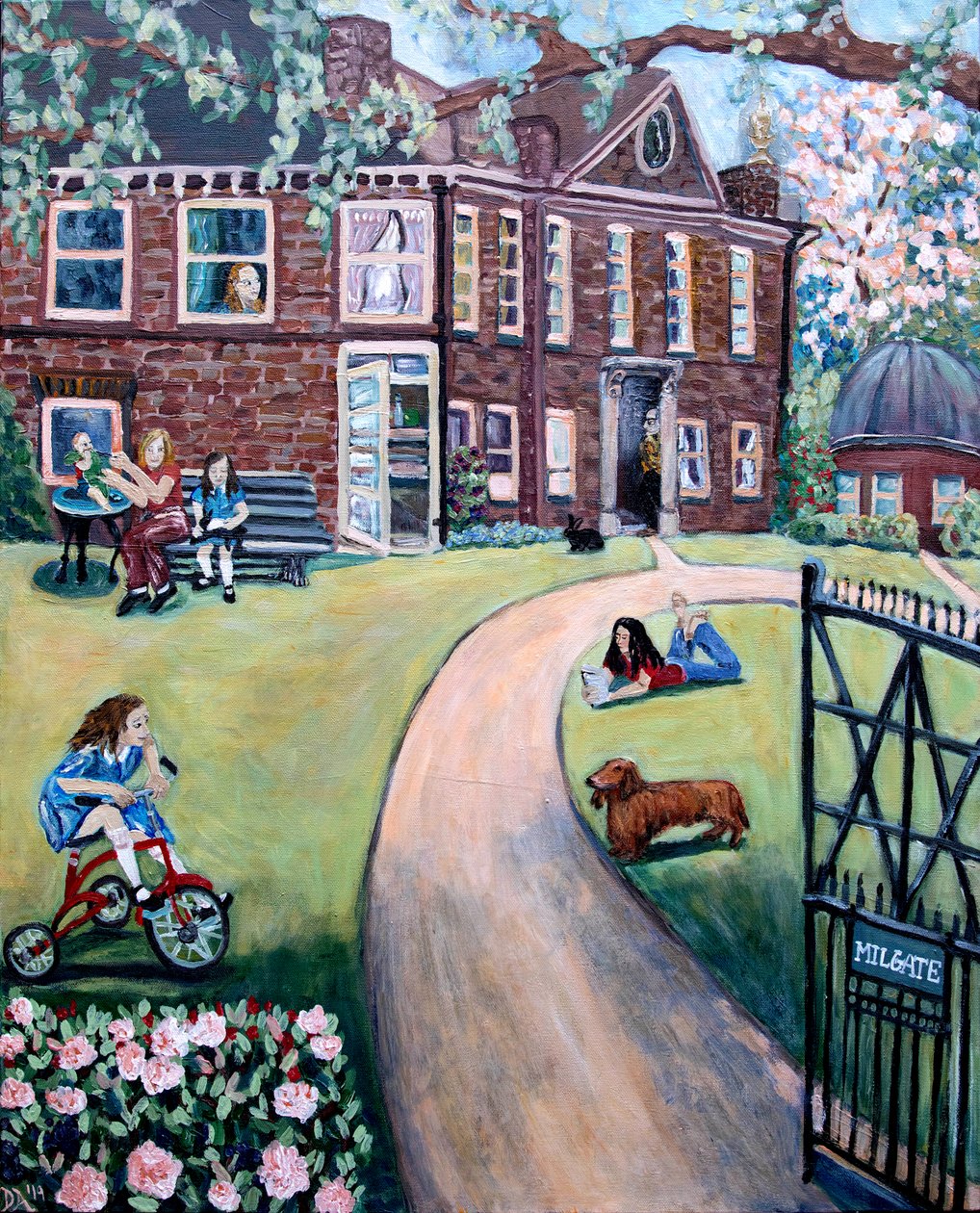 Milgate Park von Deborah Eve Alastra: Kunstdruck kaufen