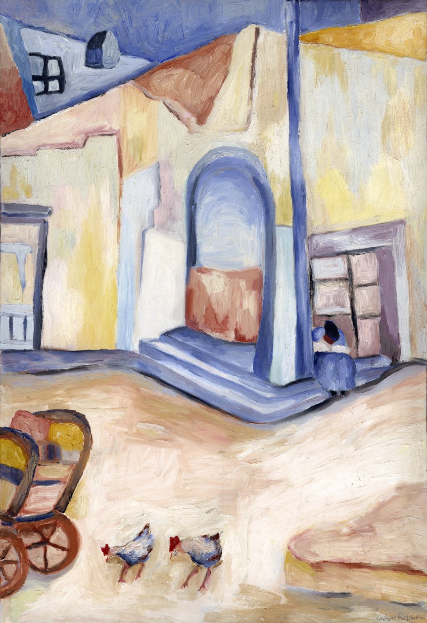 Straßenecke Guanajuato von Deborah Eve Alastra: Kunstdruck