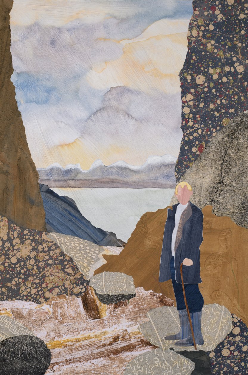 Unter Fjorden von Dione Verulam: hochwertiger Kunstdruck