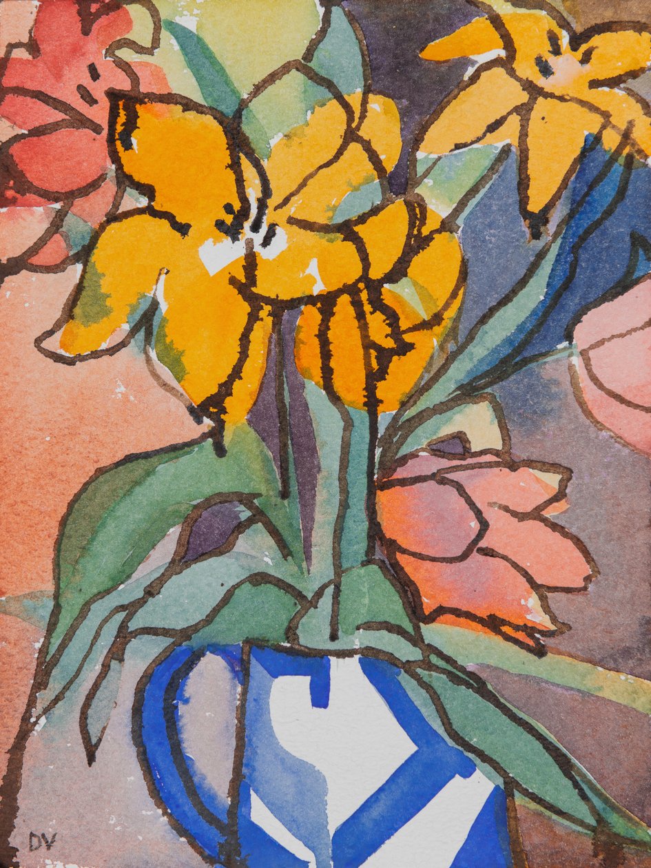 Tulpen von Dione Verulam: Hochwertigste Kunstreproduktion