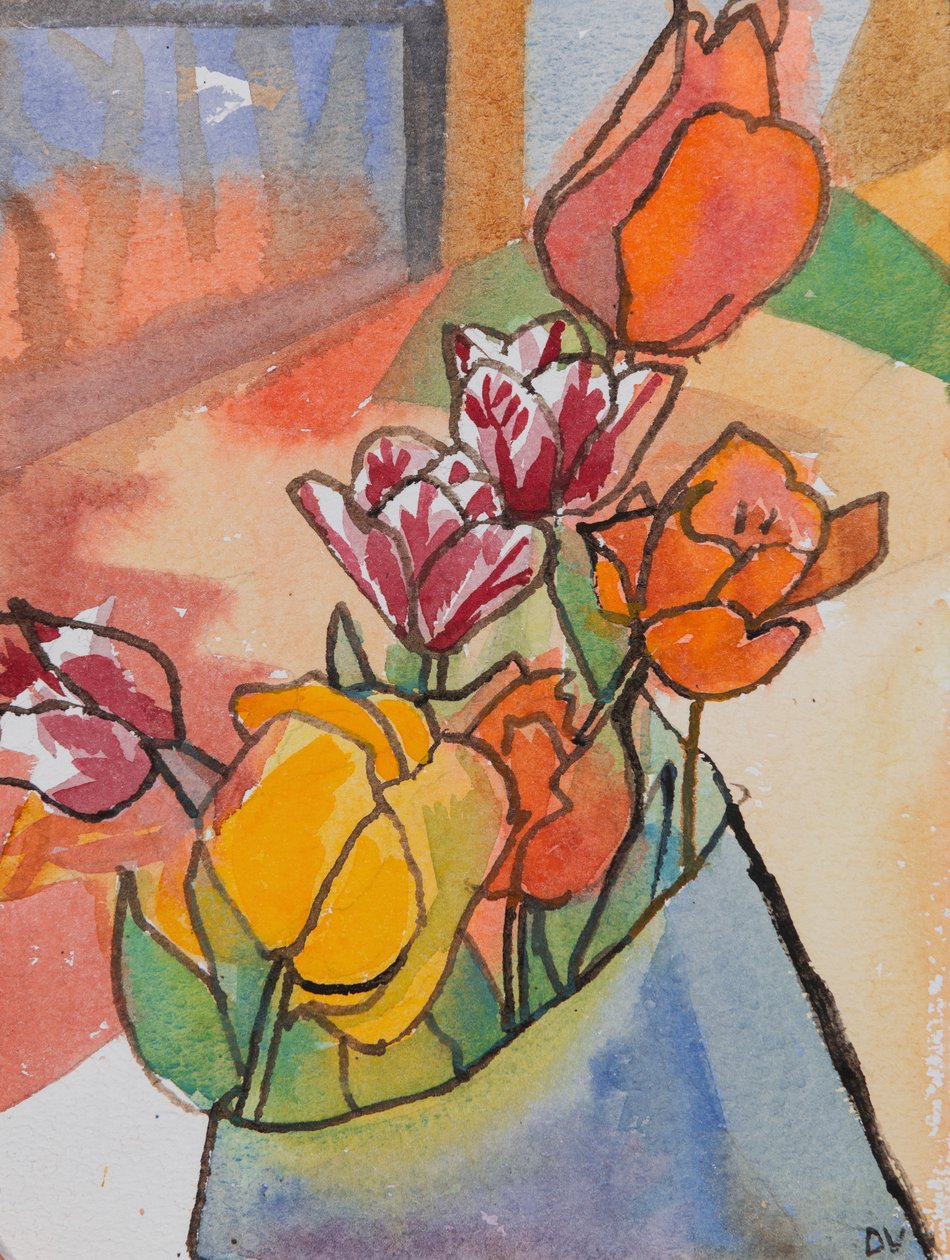 Tulpen von Dione Verulam: Hochwertigste Kunstreproduktion