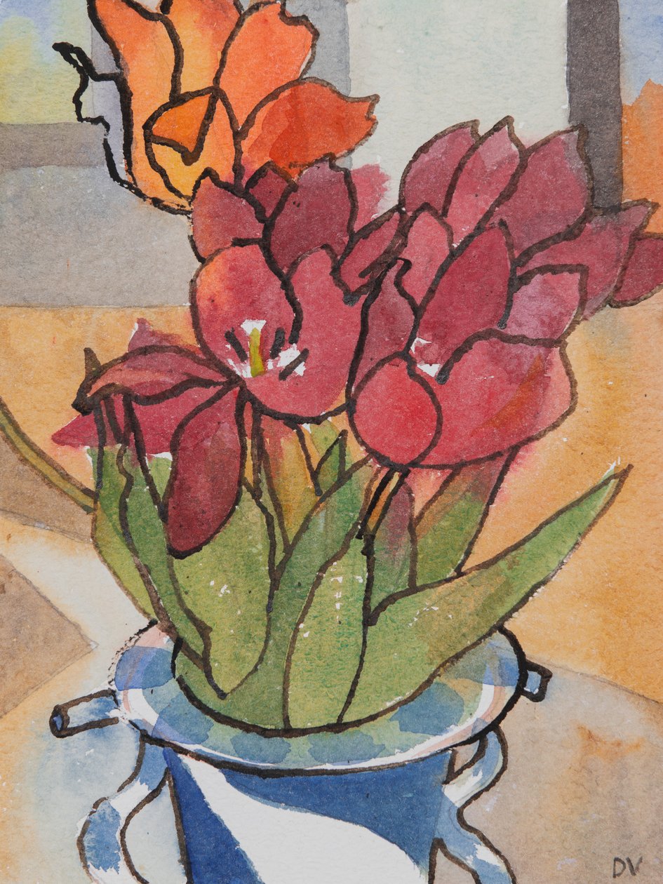 Tulpen von Dione Verulam: Hochwertigste Kunstreproduktion