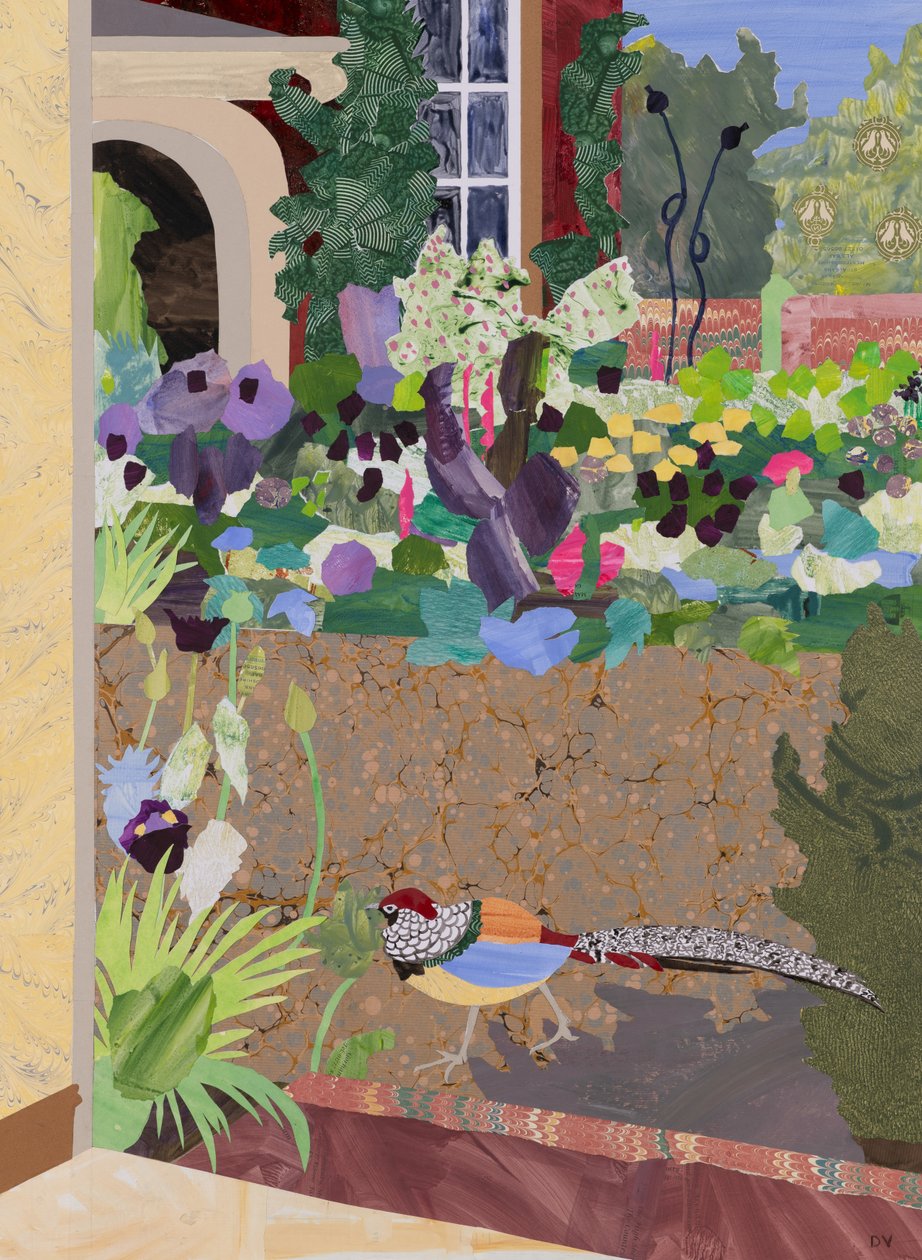 Blick aus dem Atelier von Dione Verulam: Kunstdruck kaufen
