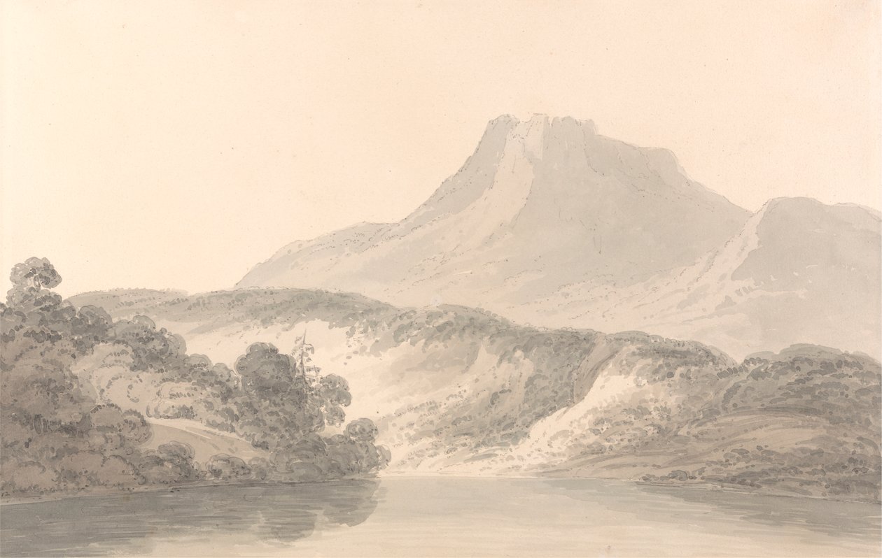Der Rand des Sees von Dr. Thomas Monro: Kunstdruck kaufen