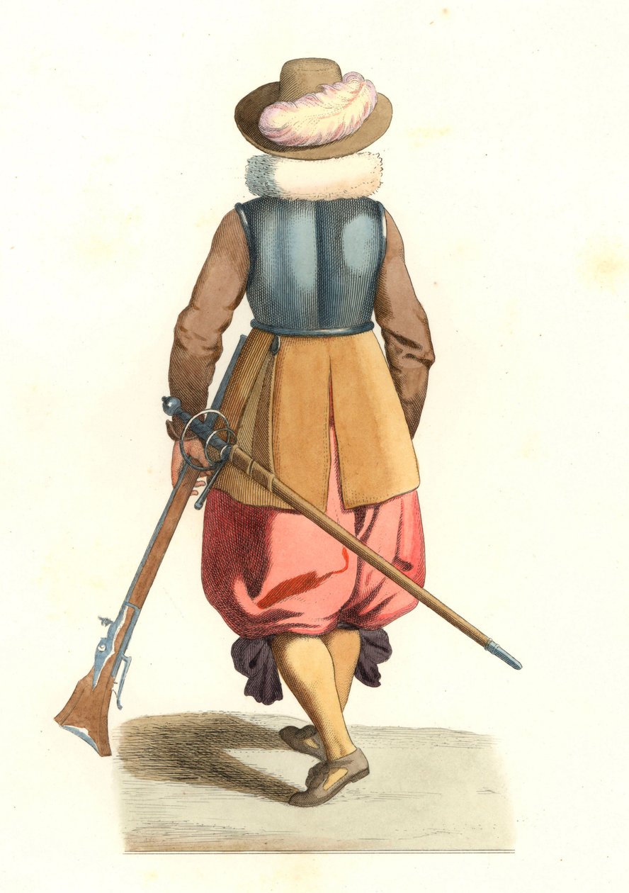Musketier aus Französisch-Flandern