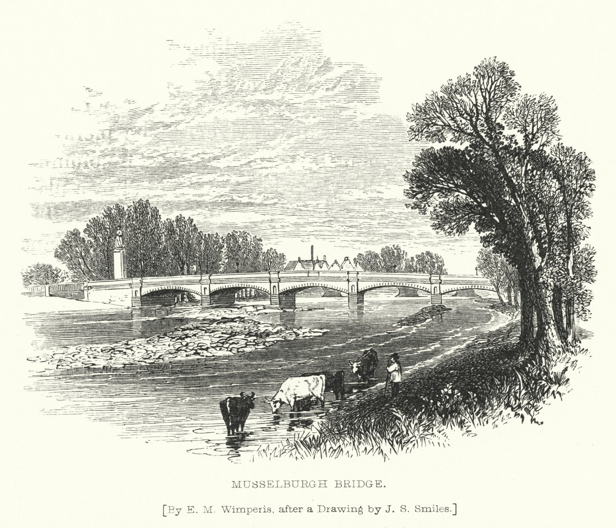 Musselburgh Bridge (Gravur)