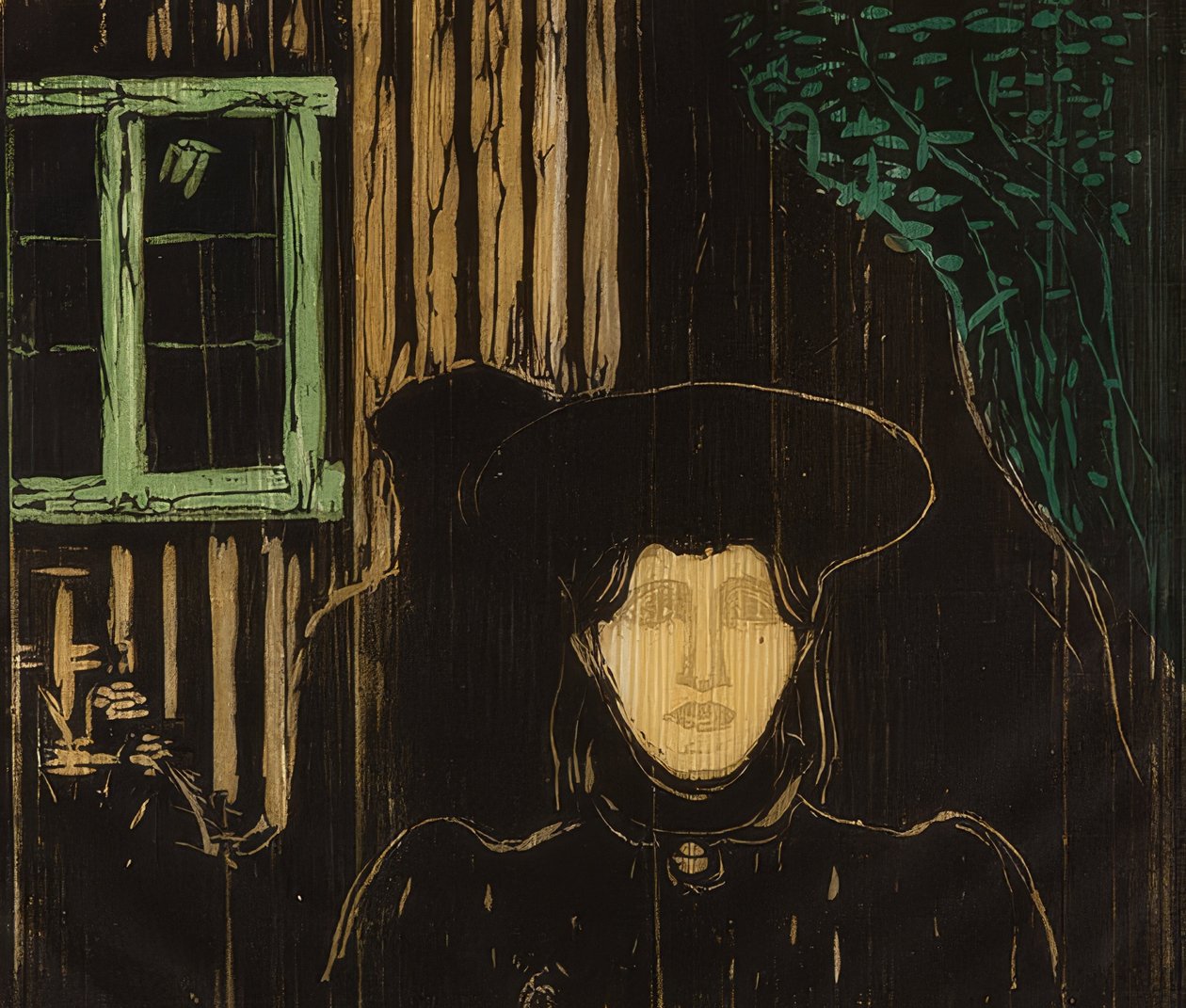 Mondschein von Edvard Munch: hochwertiger Kunstdruck