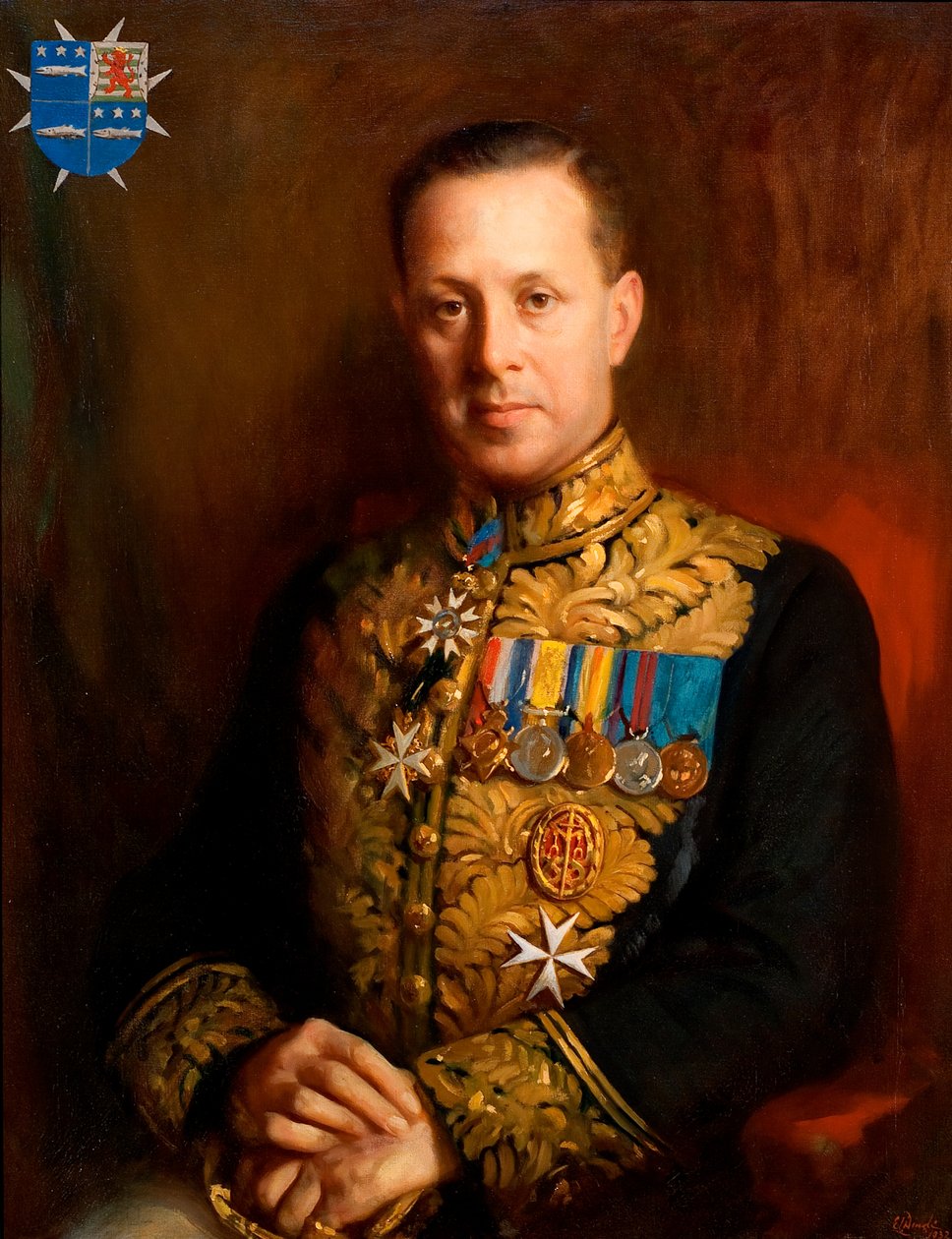 Sir Harry Luke von Edward Caruana Dingli: Kunstdruck