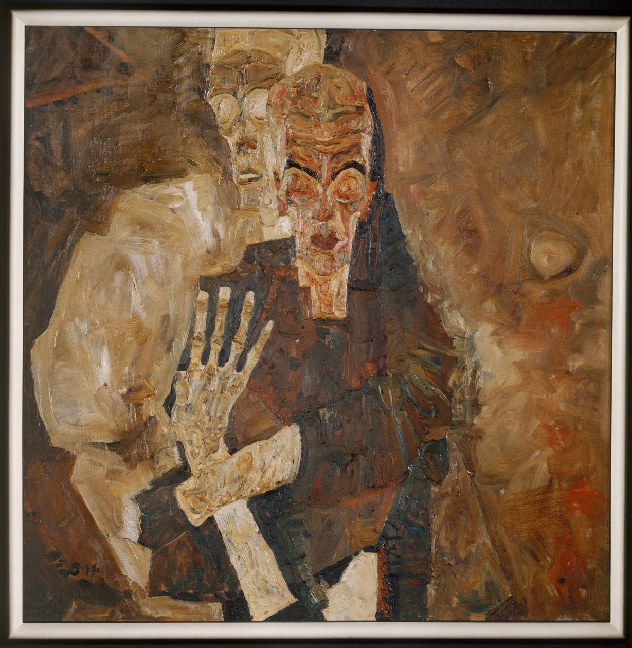 Selbstseher II, Tod und der Mann von Egon Schiele