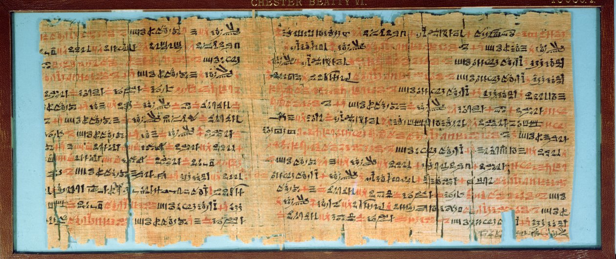 Der Chester Beatty Medizinische Papyrus