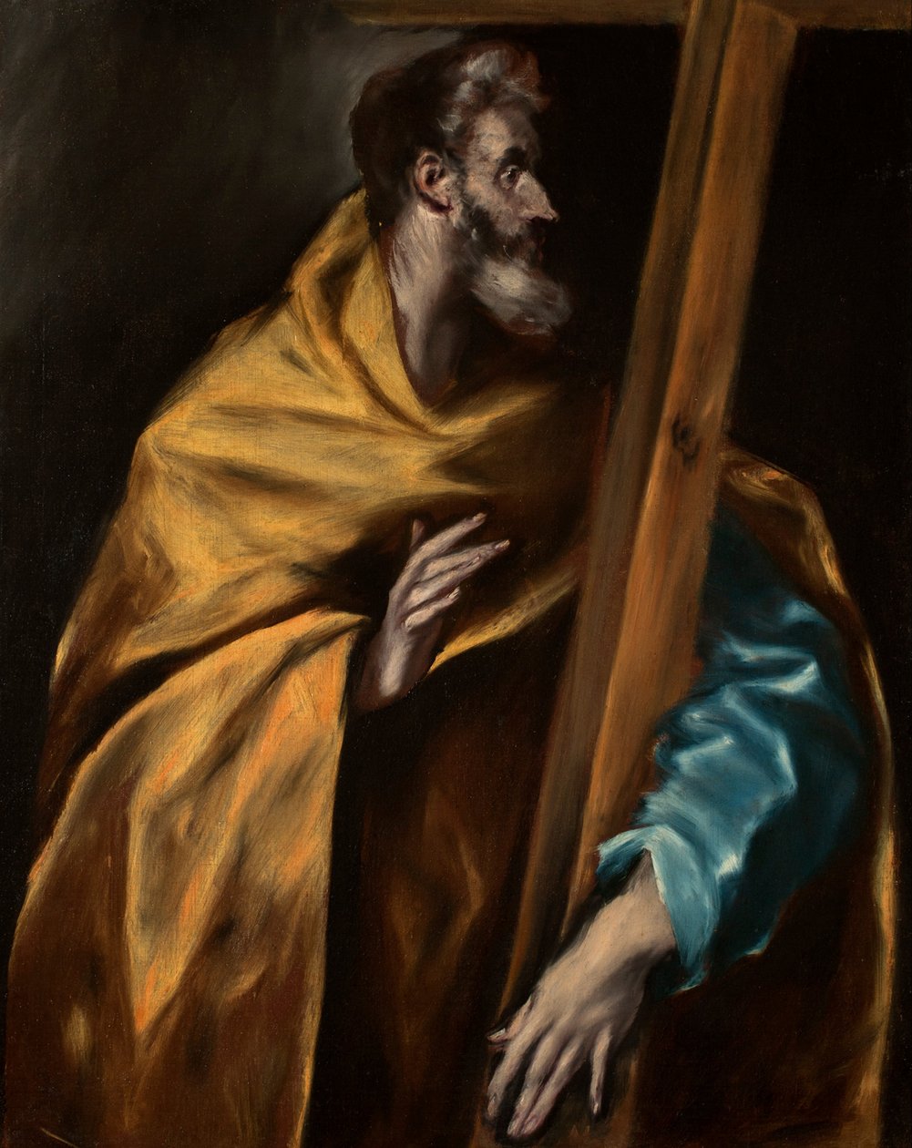 Heiliger Philippus der Apostel von El Greco: Kunstdruck