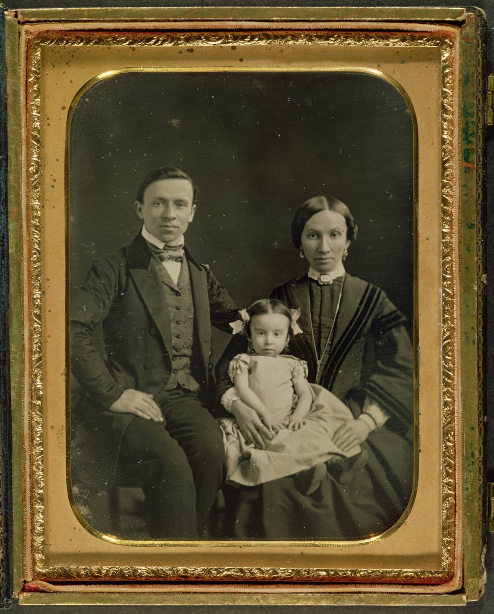 Die Familie Hiller, um 1850 von English Photographer