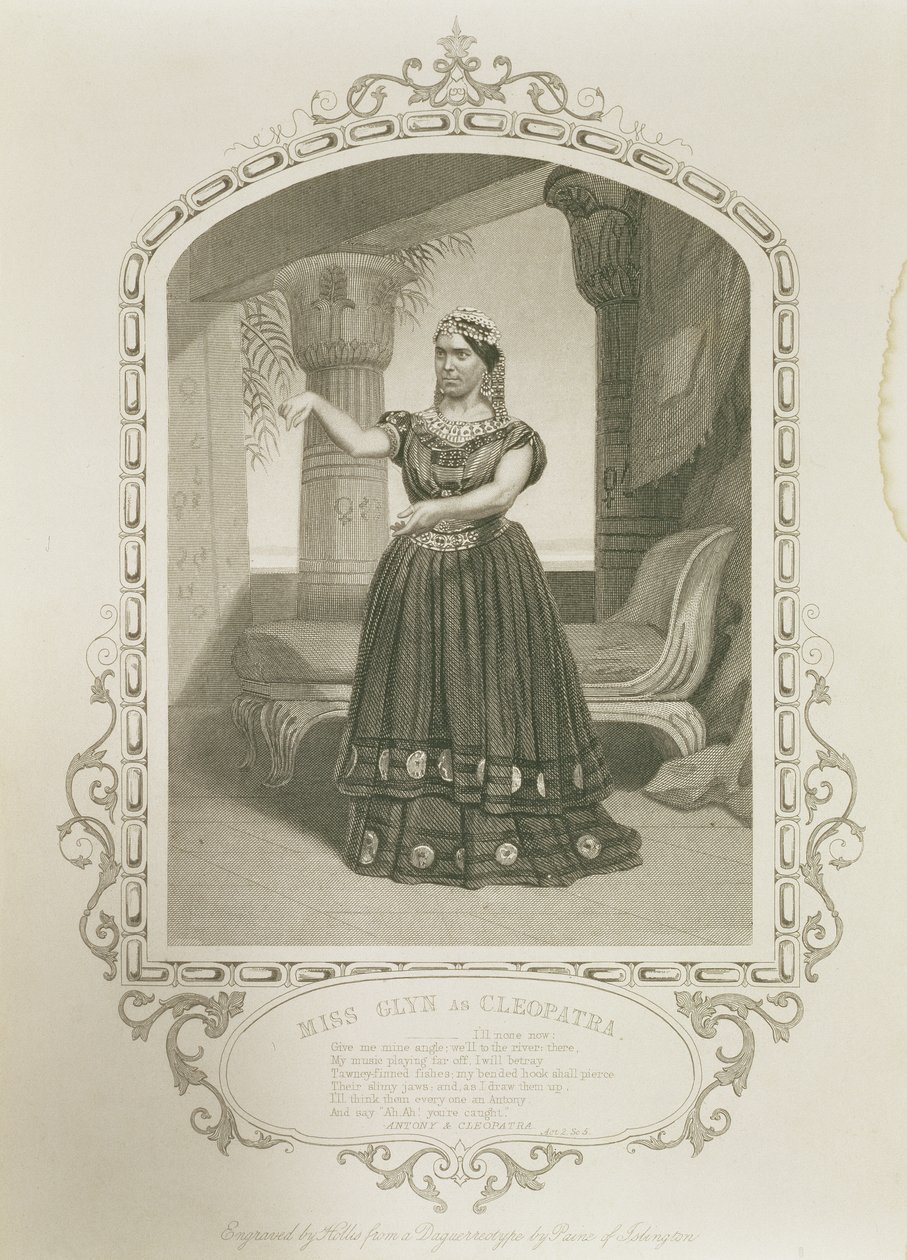 Miss Laura Addison als Imogen, in Cymbeline von William Shakespeare ...