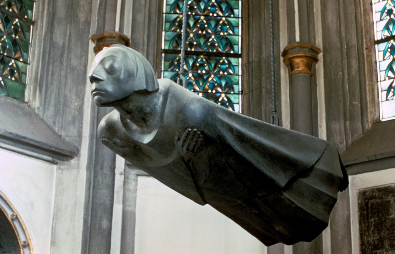 Engel, Kriegsdenkmal von Ernst Barlach: Kunstdruck kaufen