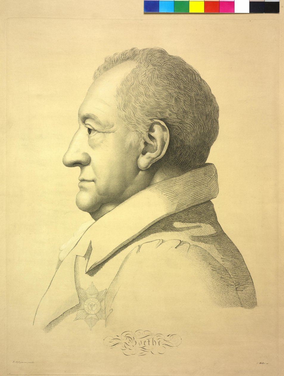 Goethe von Ferdinand Jagemann: hochwertiger Kunstdruck