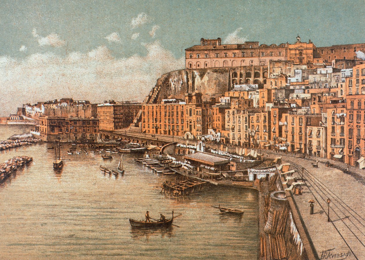 Das Viertel Santa Lucia in Neapel von Francesco Aversano