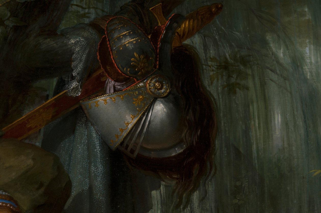 Rinaldo und Armida (Detail), 1812-1813 von Francesco Hayez