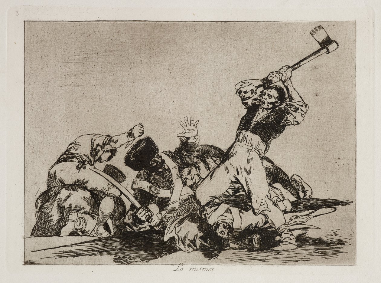 Dasselbe von Francisco Jose de Goya y Lucientes: Kunstdruck