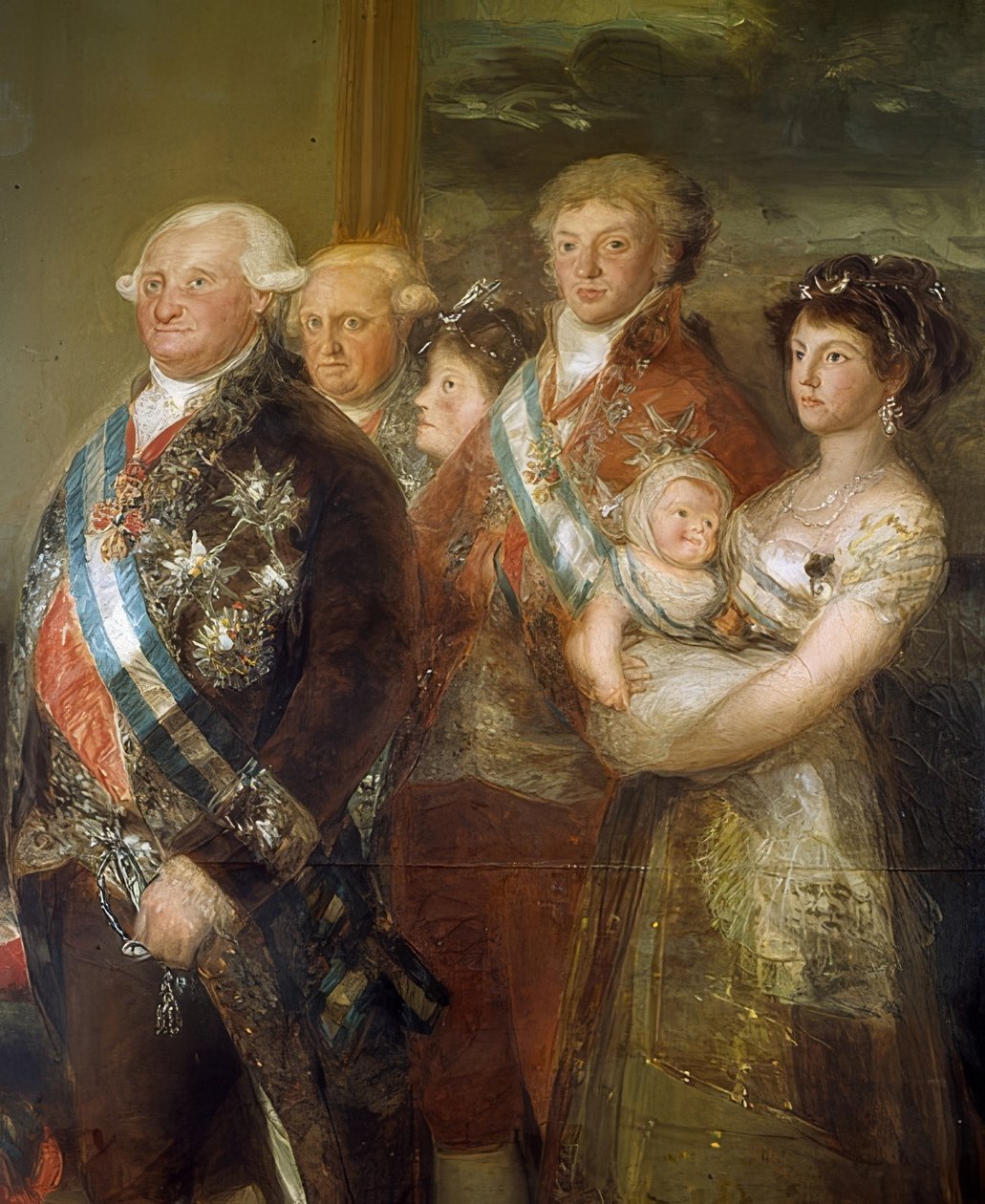 Goya Family 24" Francisco Goya The Family Of The Infante Don Luis