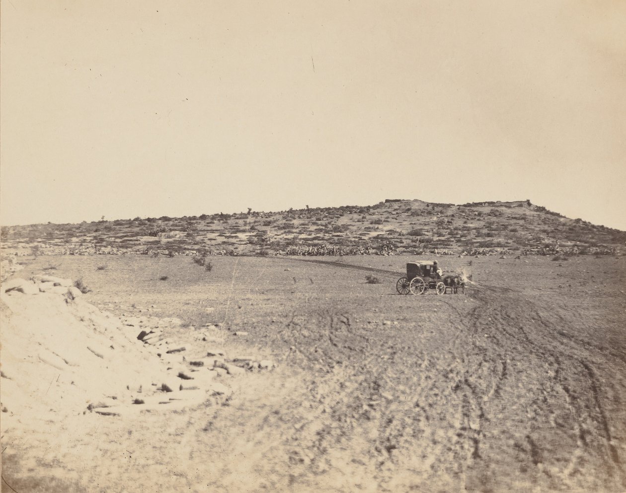 [Ort der Hinrichtung von Kaiser Maximilian], 1867
