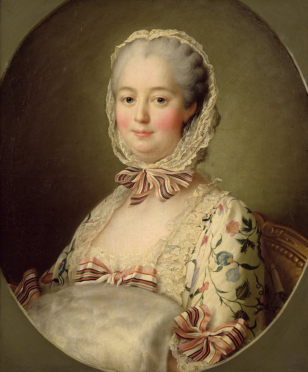 Porträt der Marquise de Pompadour (1721-64) 1763