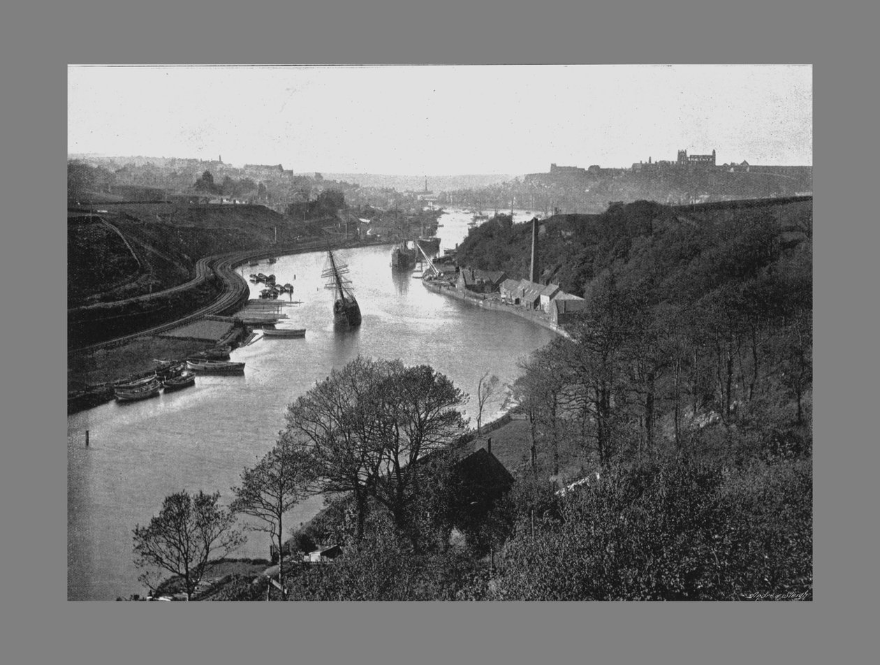 Whitby, von Larpool, um 1900 von Frank Meadow Sutcliffe