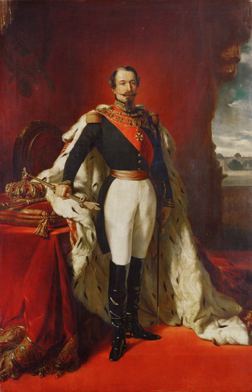 Kaiser Napoleon III von Franz Xaver Winterhalter: Kunstdruck