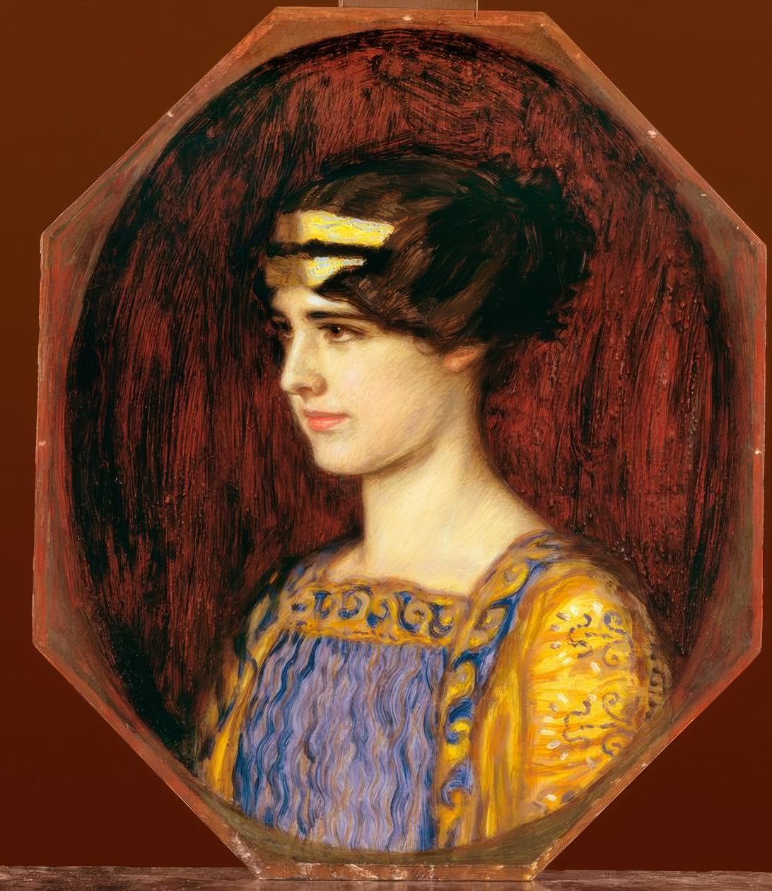 Mary als Griechin von Franz von Stuck: Kunstdruck kaufen