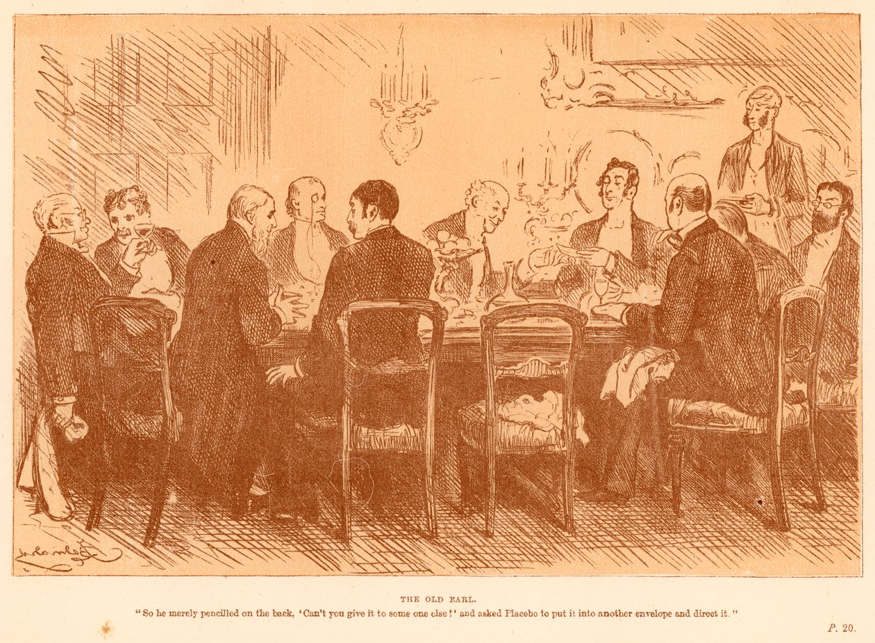 Der alte Earl von Frederick Barnard: Kunstdruck kaufen