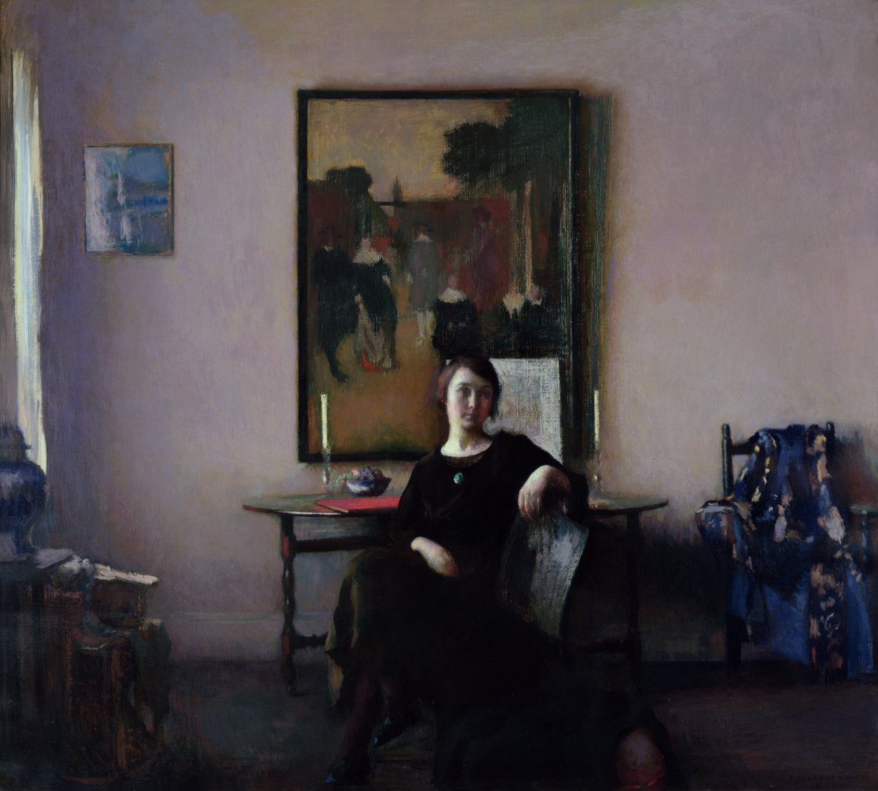 Die DeHoogh von Frederick Andrew Bosley: Kunstdruck kaufen