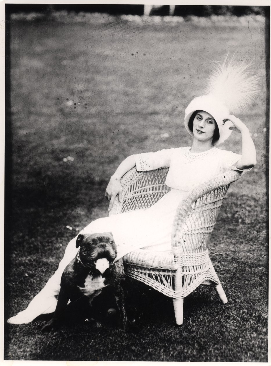 Anna Pawlowa (1881-1931) von French Photographer: Kunstdruck