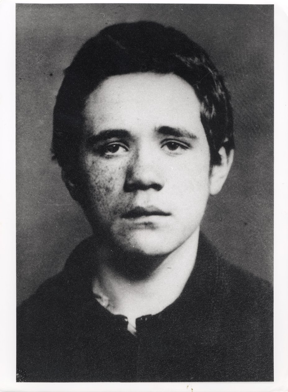 Jean Genet (1910-86) von French Photographer: Kunstdruck