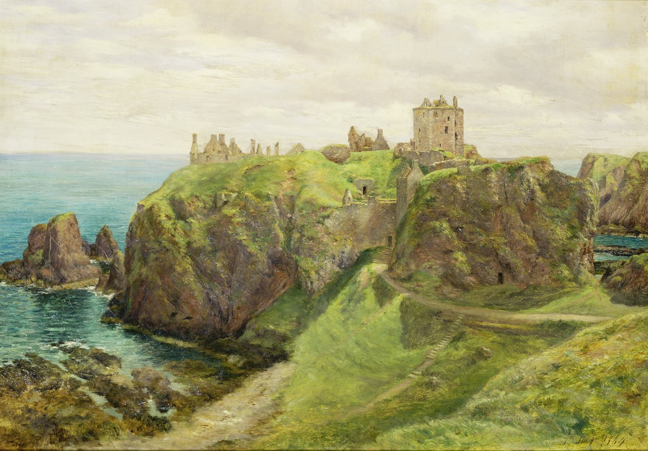 Dunnottar Castle von George Reid: hochwertiger Kunstdruck