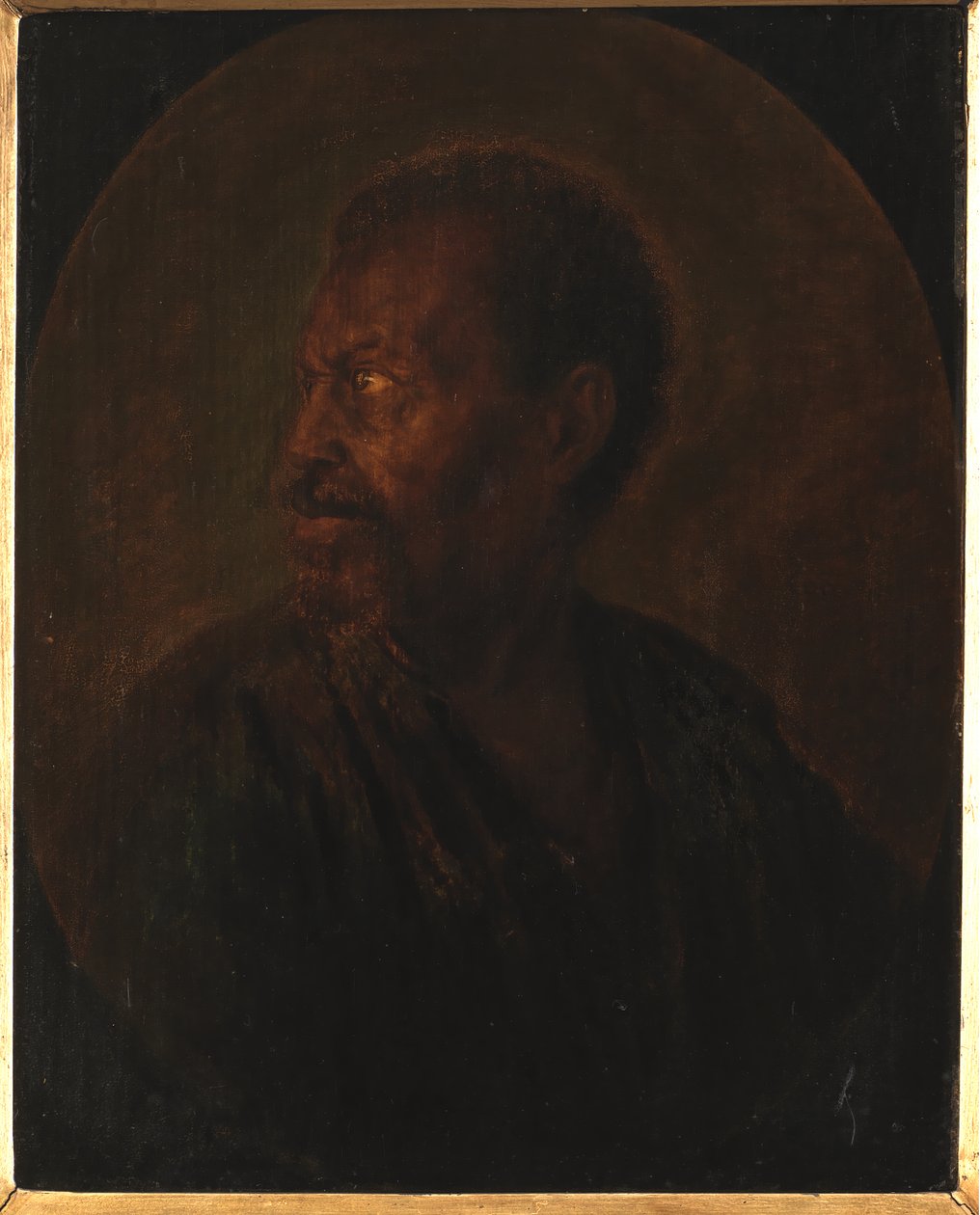 Kopf eines Afrikaners von Gerrit Dou: Kunstdruck kaufen