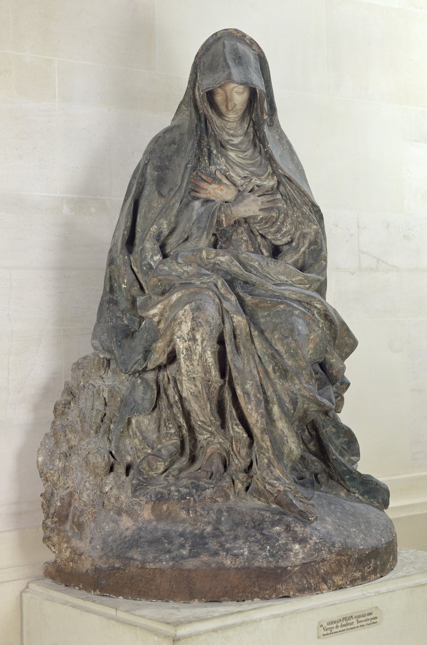 Die Jungfrau der Schmerzen von Germain Pilon: Kunstdruck