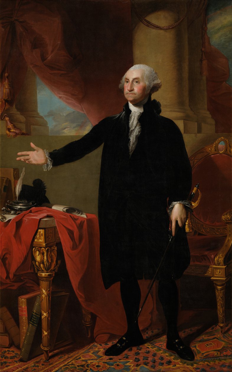 George Washington von Gilbert Stuart: Kunstdruck kaufen