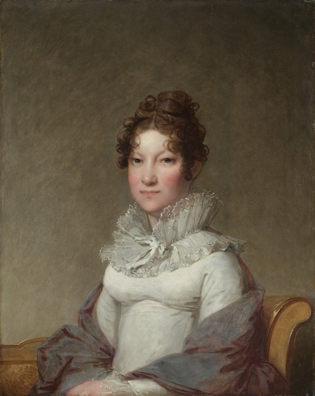 Mary Campbell Stuart, um 1815 von Gilbert Stuart: Kunstdruck