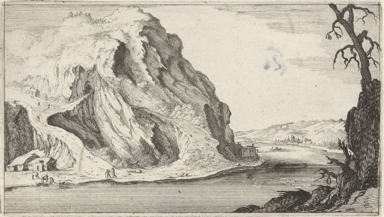 Fluss in den Bergen (Zwölf Landschaften)