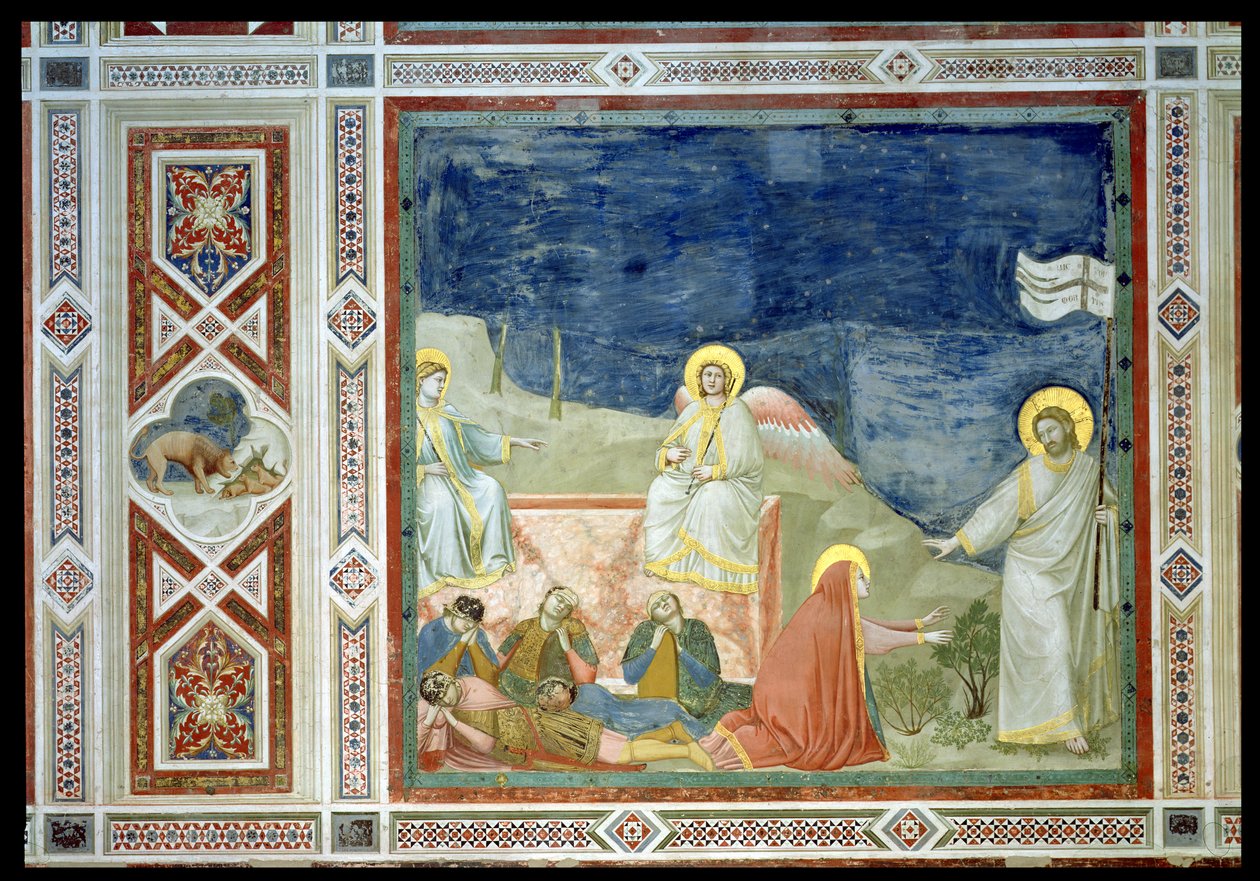 Noli me Tangere oder, Die Erscheinung Christi vor Maria Magdalena, 1303-05