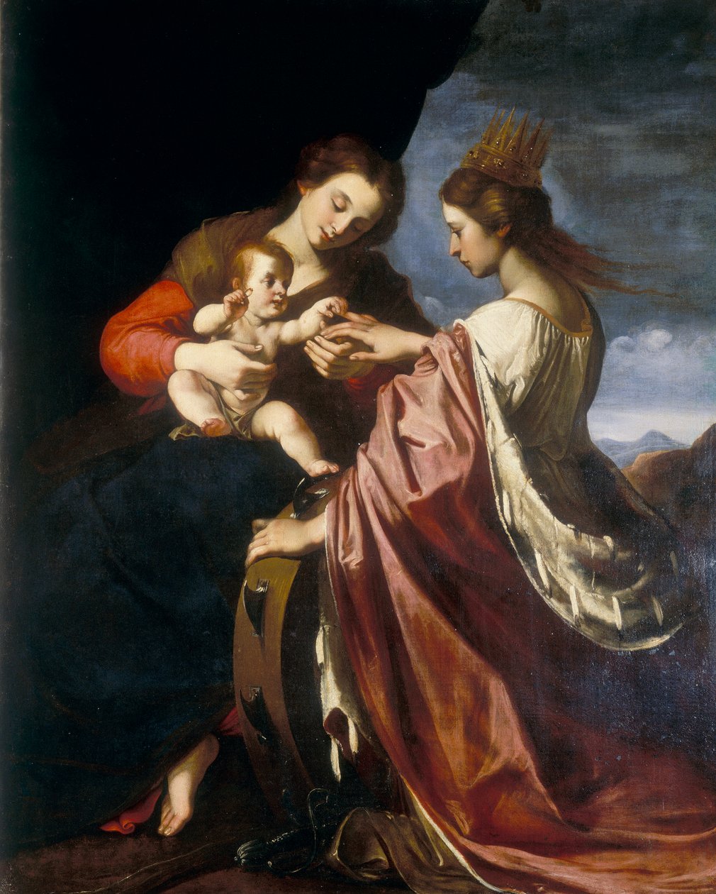 Hochzeit der Heiligen Katharina von Giovanni Mannozzi