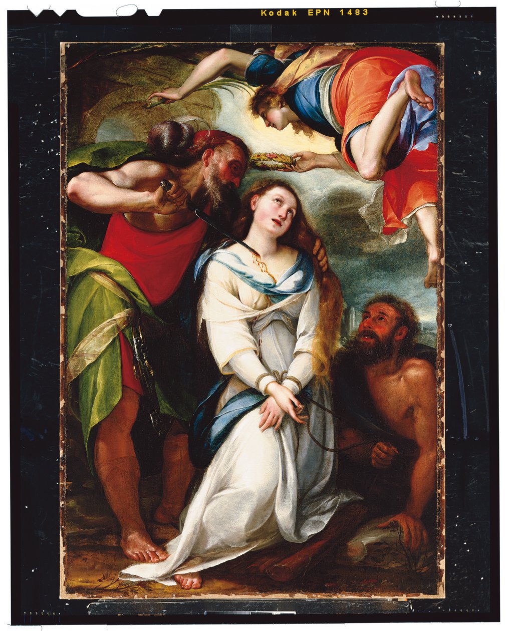 Das Martyrium der Heiligen Agnes