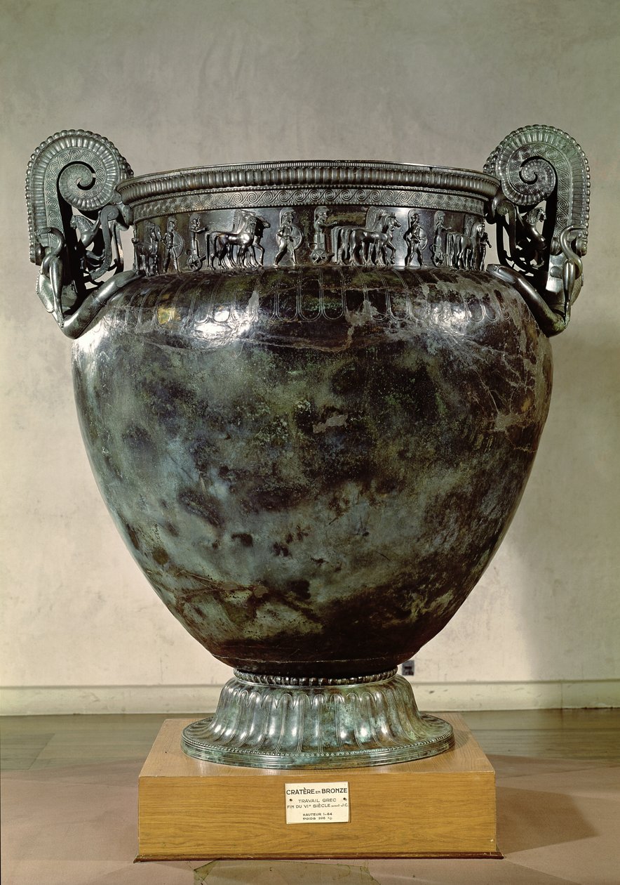 Krater, aus dem Grab einer Prinzessin von Vix (Bronze)