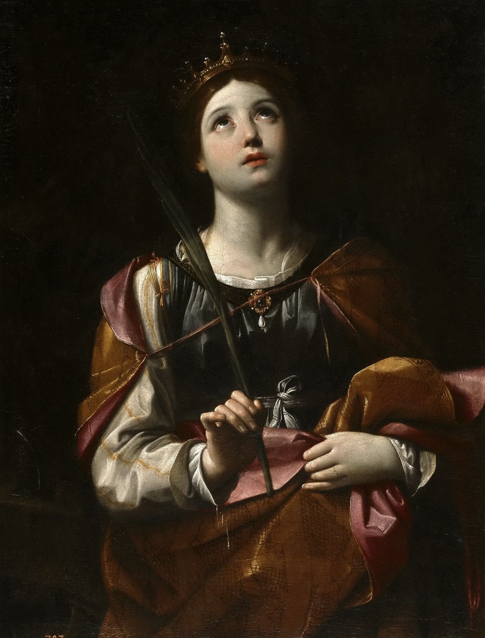 Heilige Katharina von Alexandria von Guido Reni: Kunstdruck